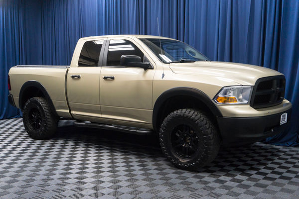 Gold Dodge Truck